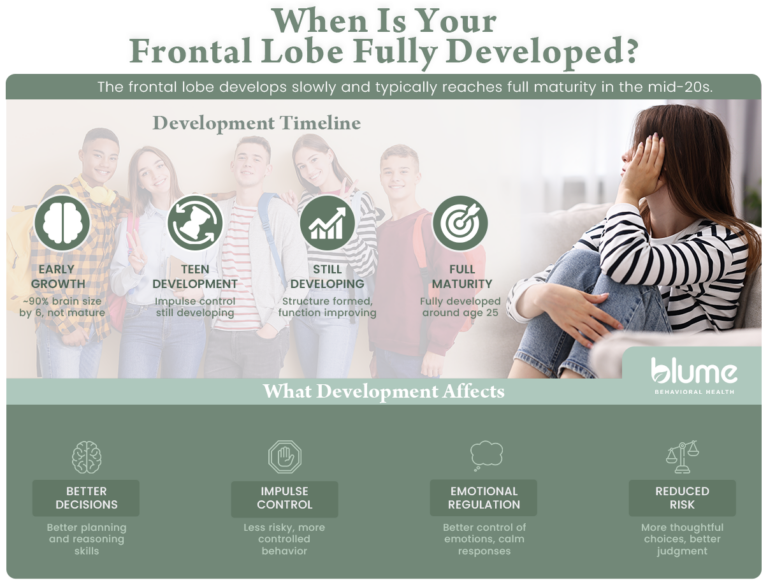 When is Your Frontal Lobe Fully Developed? - Blume BH